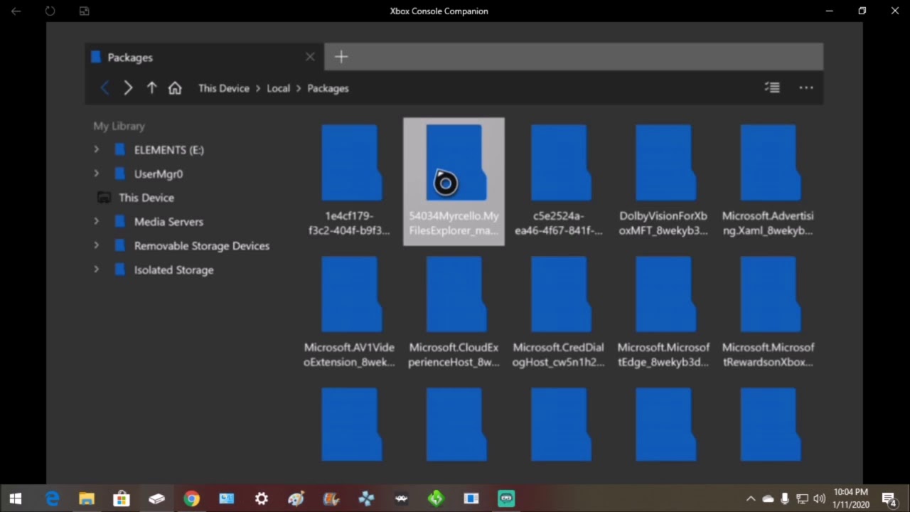開発者モード有効化済みのXbox One&series x/sで動作するファイルブラウザアプリ【MyFilesExploror】の設定・動作法 ...