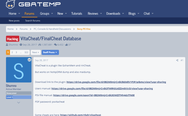 HENkaku改造導入PSVitaに無敵化や所持金MAXなどのチートを利用できる【VitaCheat】とチートコード配布サイトの導入・設定・動作法 – PCゲーマーのレビューとエミュレーター
