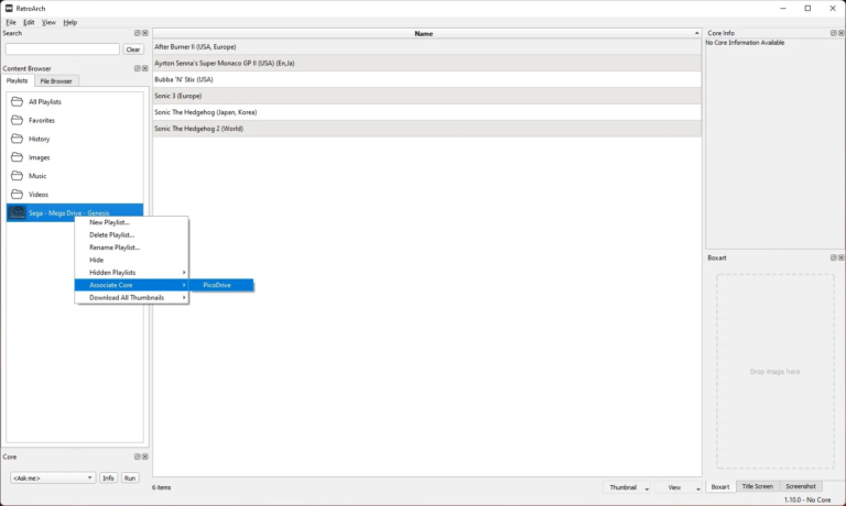 RetroArchで ジェネシス / メガ ドライブエミュ コア PicoDriveをインストールする方法・設定やり方 – PCゲーマーの ...