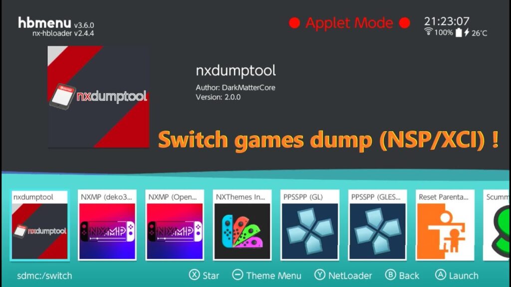 Switchのゲーム/DLC/アップデータなどをバックアップ可能なツール[NXDumpTool] – PCゲーマーのレビューとエミュレーター